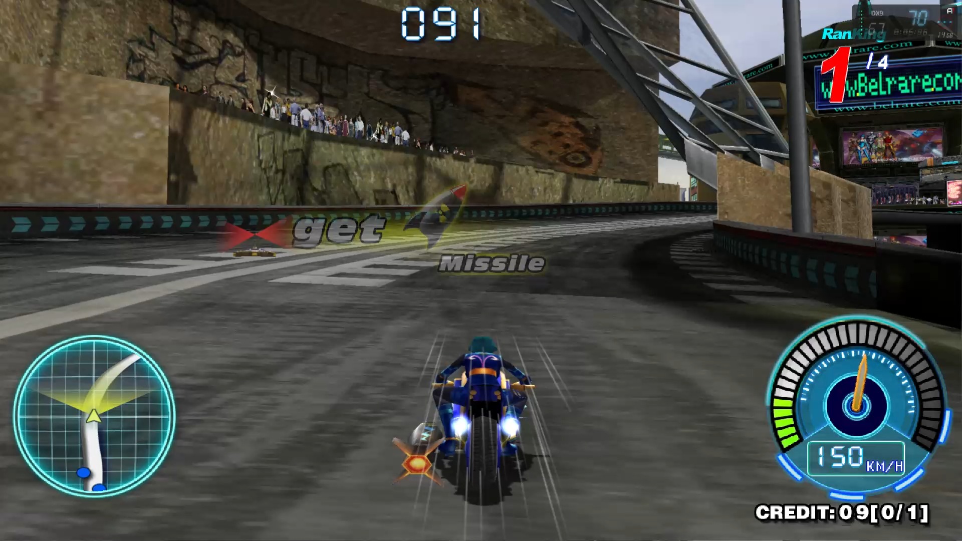 [街机游戏]激斗摩托 POP MOTO