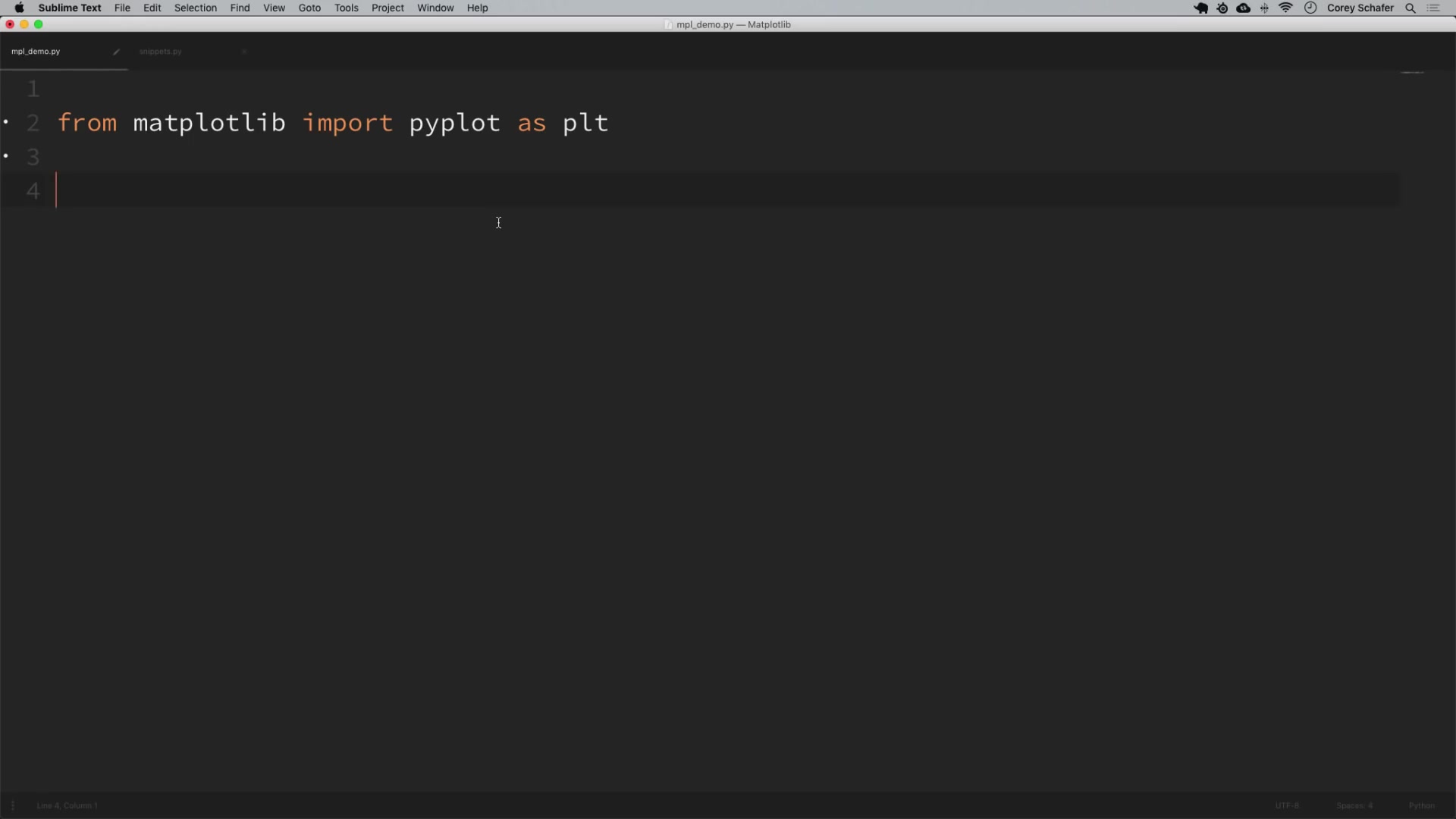 Matplotlib Tutorial