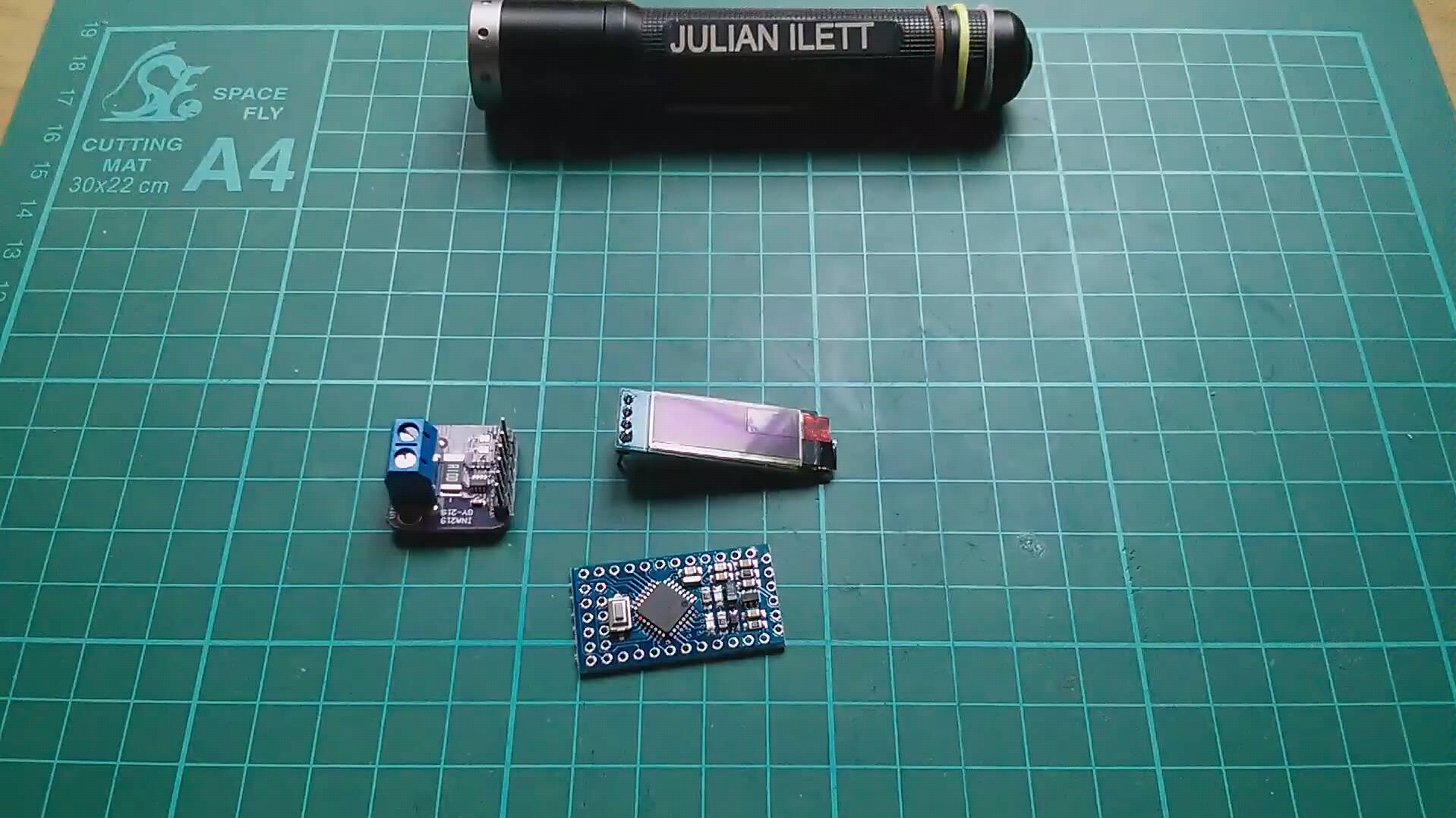 Arduino OLED 电流计 INA219