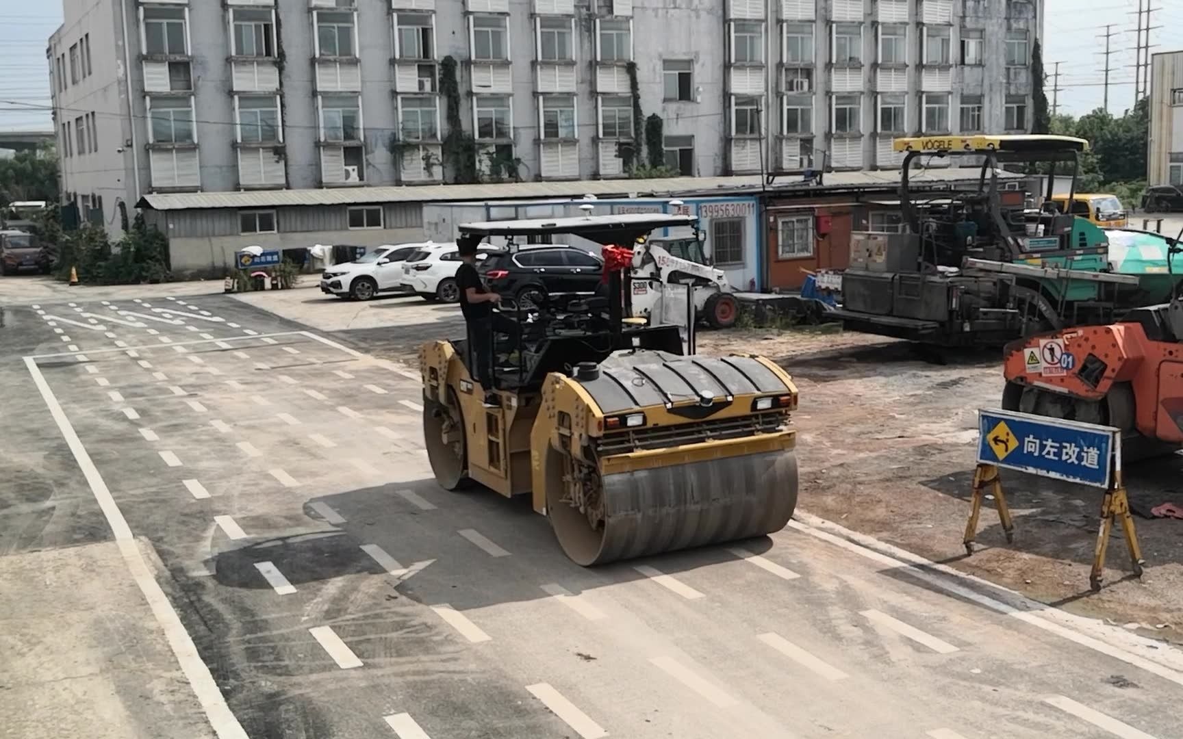 压路机自动驾驶系统