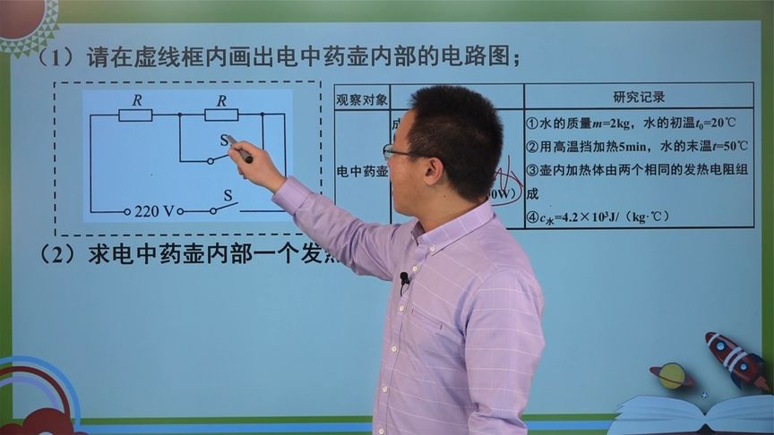 2020年山西中考物理第22题:多挡位用电器的分析计算