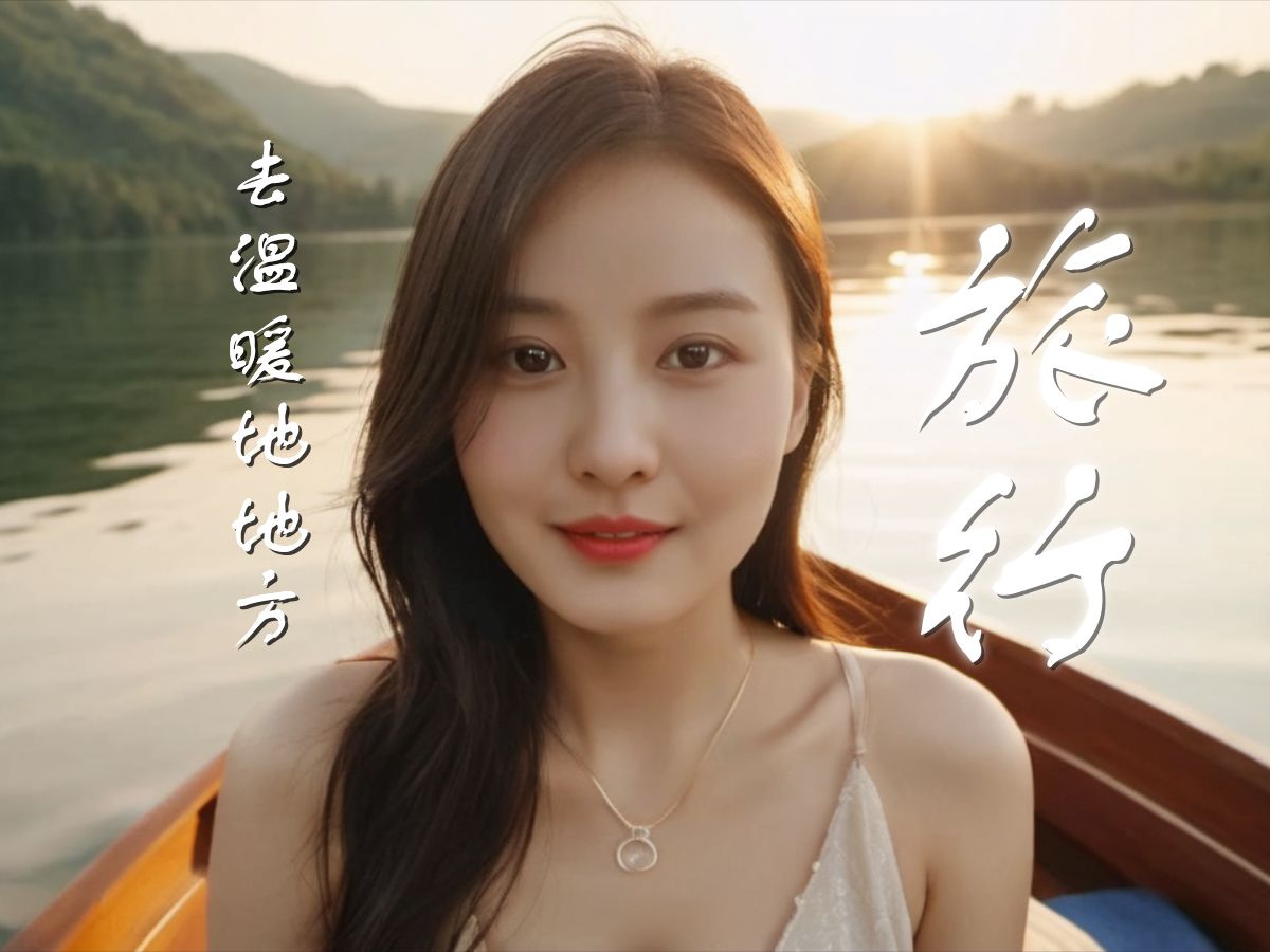 [Gena]带你去温暖的地方旅行——AI动画旅行VLOG(SVD流程直出)