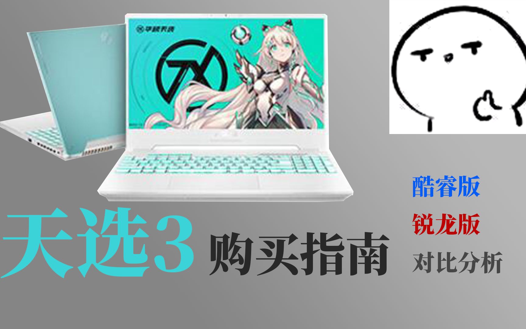 【IT云测评】天选3 锐龙版&酷睿版 购买指南