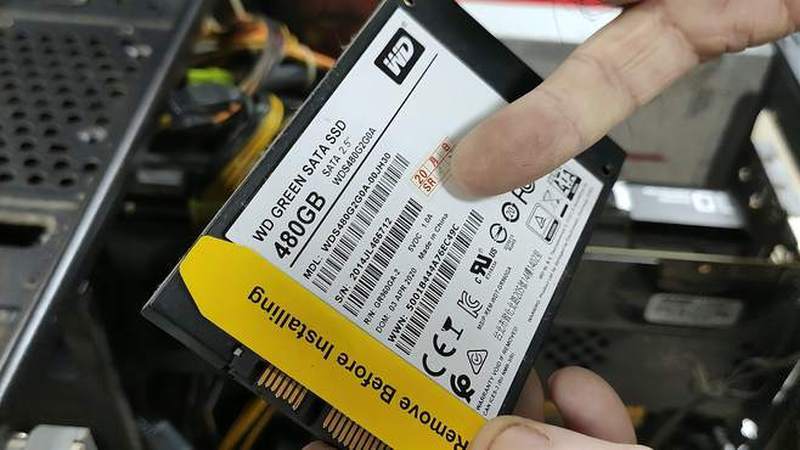 1000元抵账来的电脑主机,有1000元的利润!暴力拆解CPU!