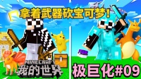 我的世界罗修解说 第二季 第164集 用钻石剑攻击消灭神奇宝贝!假的宝...