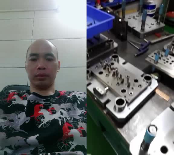 我与@精密连续冲模 一起合拍了视频