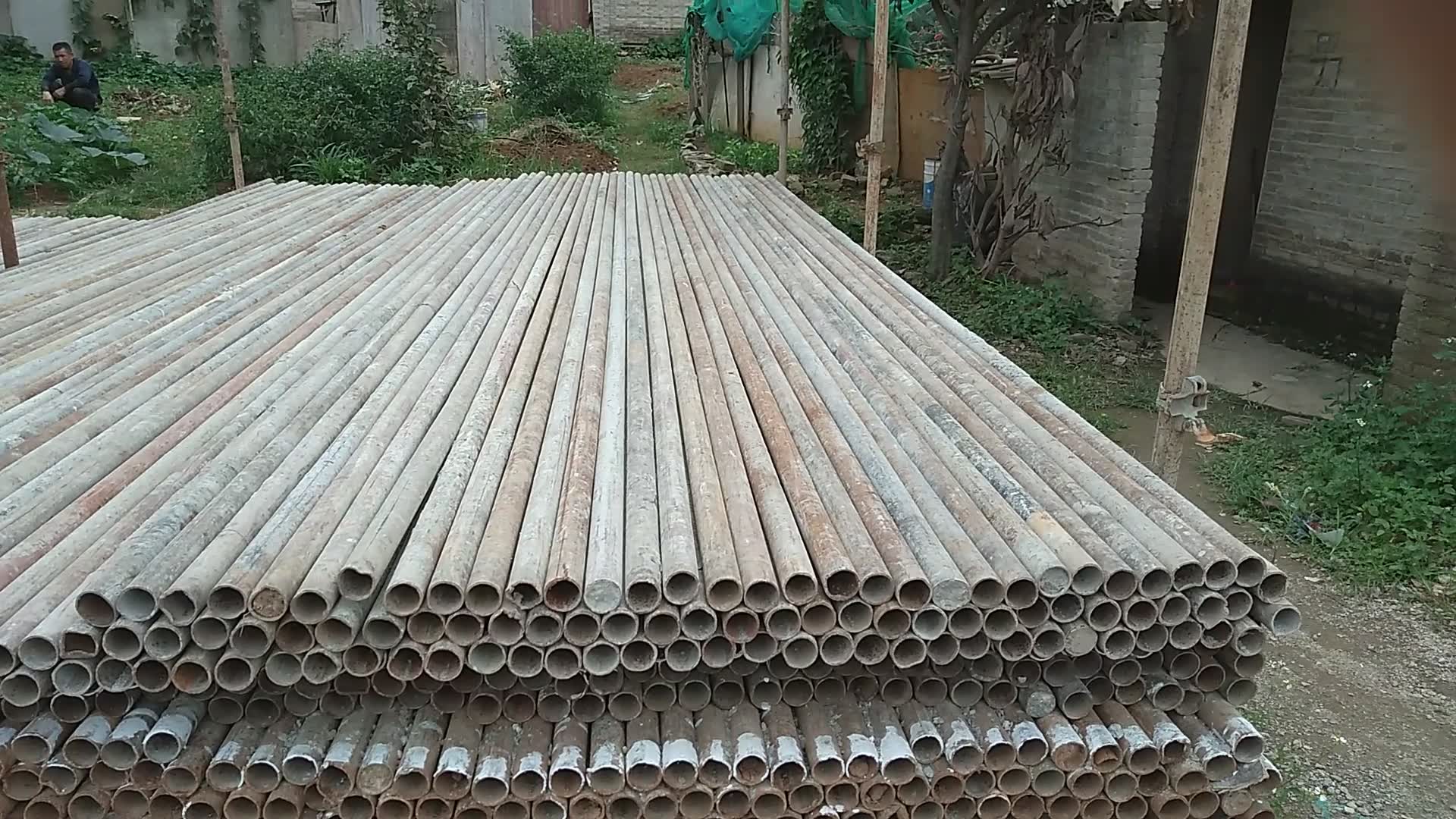 钢管租赁站现场查看