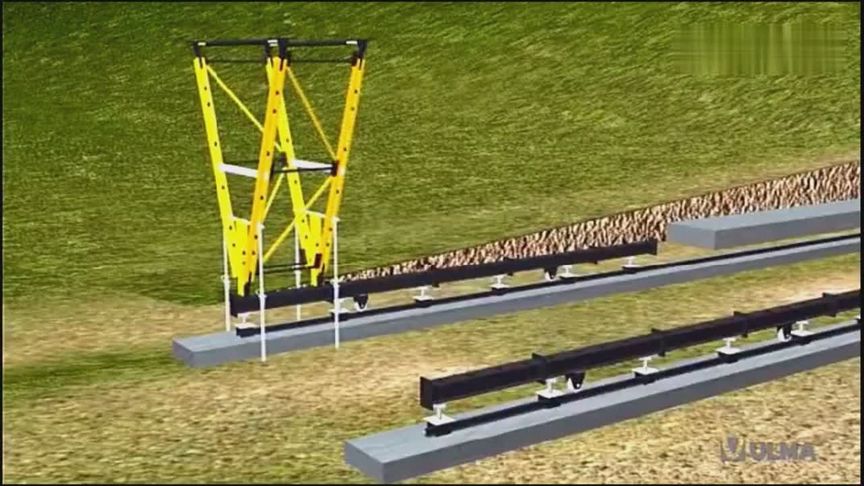 隧道混凝土浇筑是这样完成的,终于见识到了