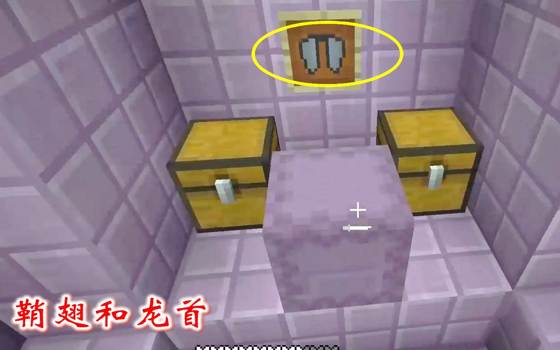 我的世界联机336:再遇鞘翅和龙首,又得钻石镐,我的装备圆满了