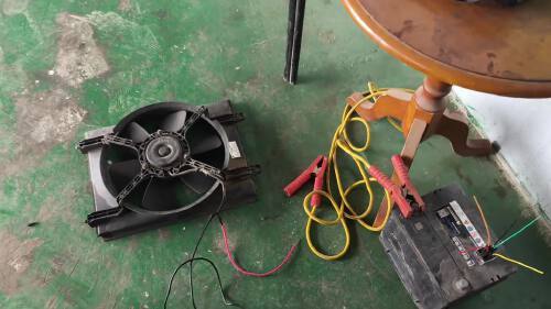 汽车加装风扇如何接继电器