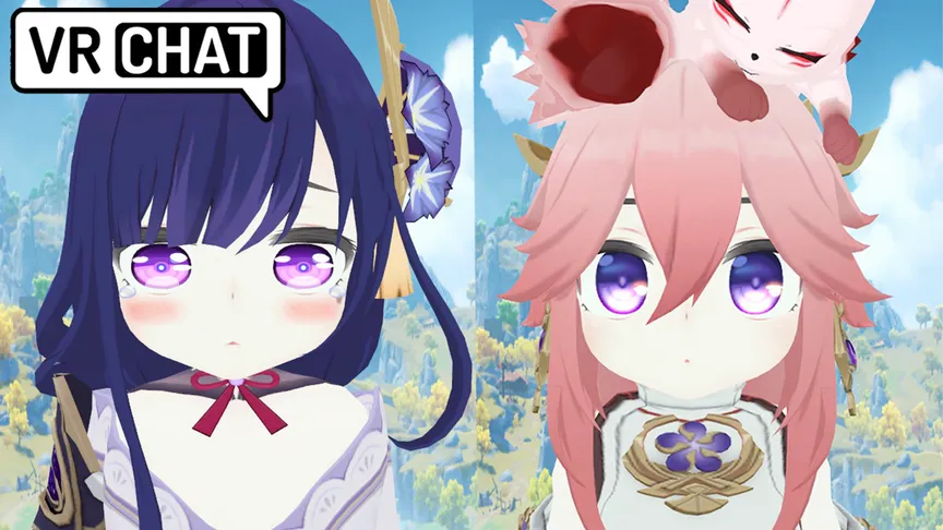 Vrchat5个免费模型世界推荐~有原神模型哦~【vrchat世界推荐04】