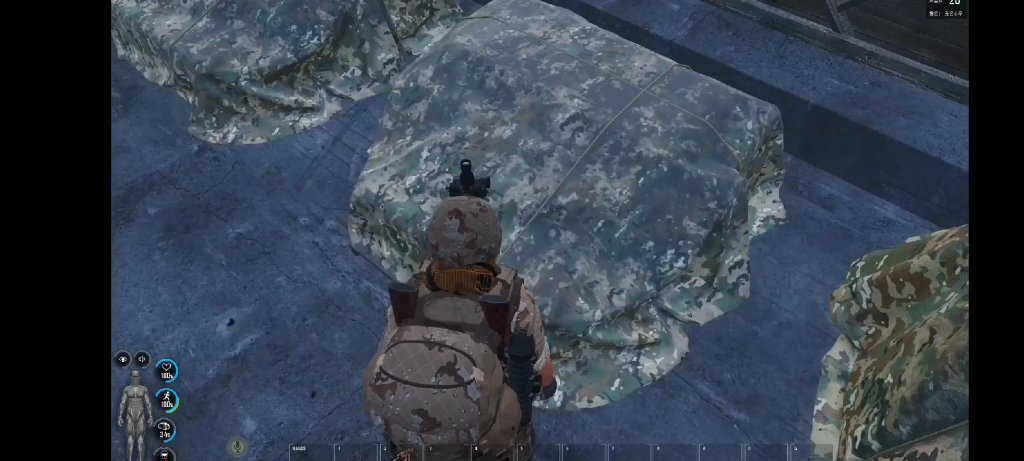 scum,新兵训练营搜完看看能搜多少钱的物资。(第一段)第一次剪,有...