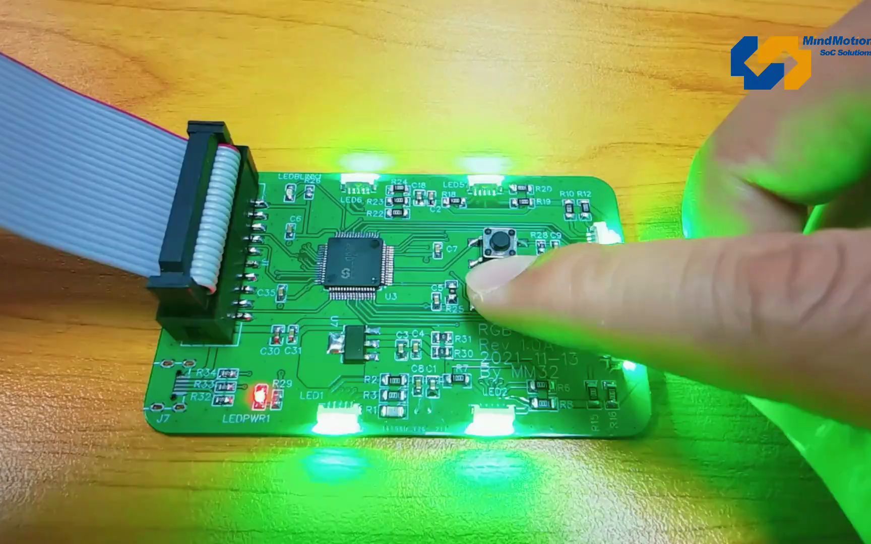 灵动通用MCU应用方案:基于MM32F3270控制RGB LED的显示方案