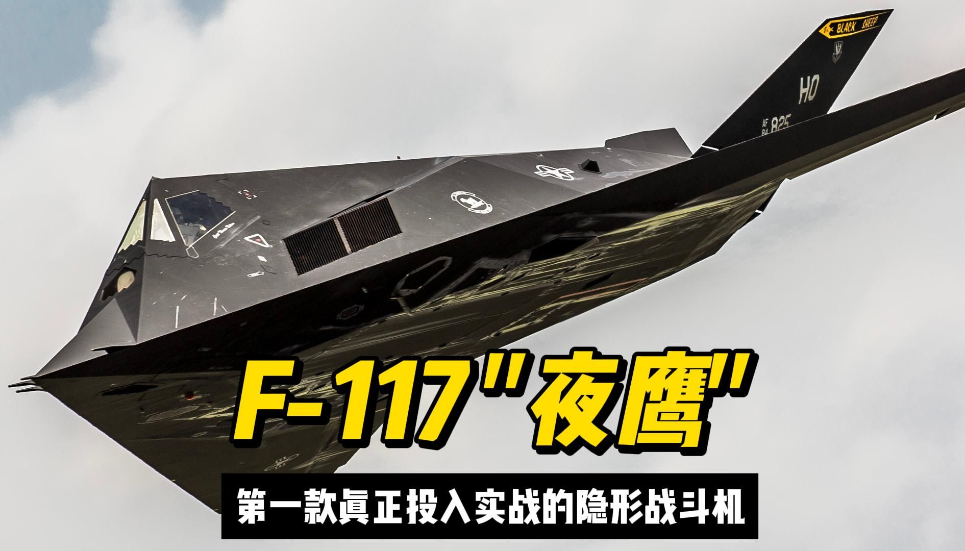 F-117"夜鹰":隐形战机的魅力
