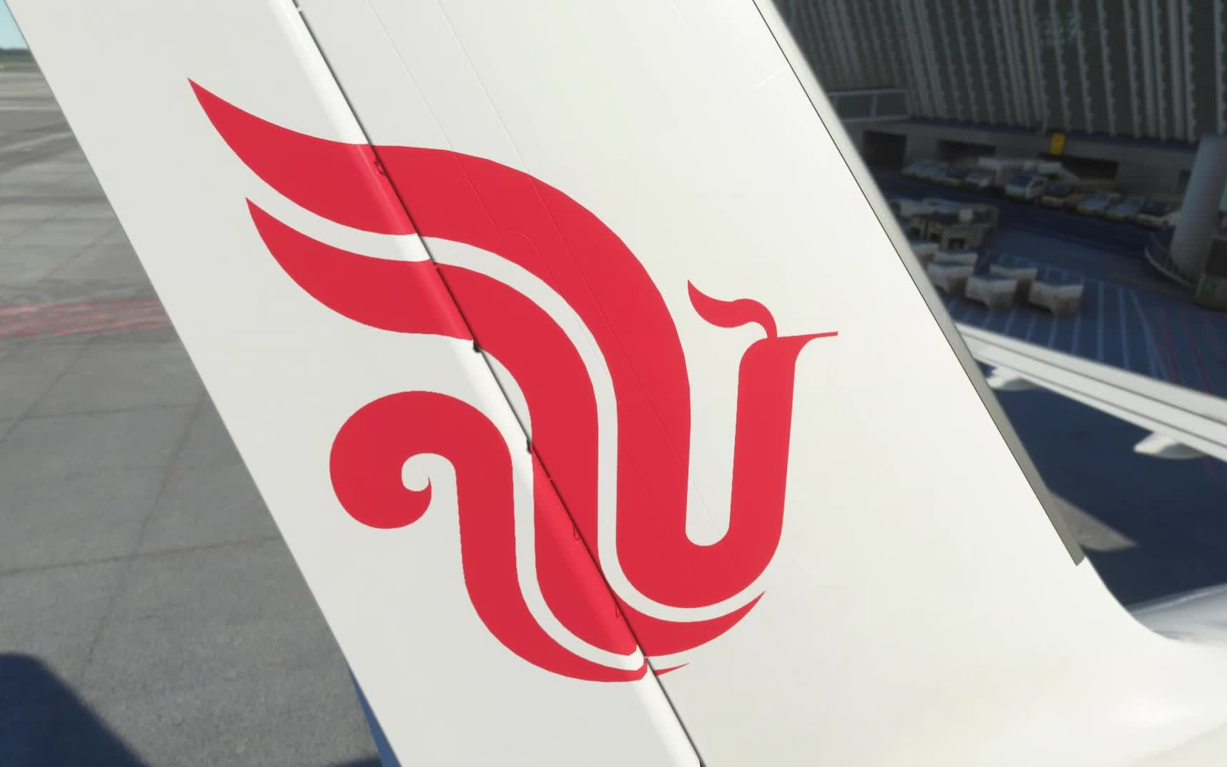 微软模拟飞行 中国国际航空 A320 Mesh级涂装 Ver1.0 Airchina mesh ...