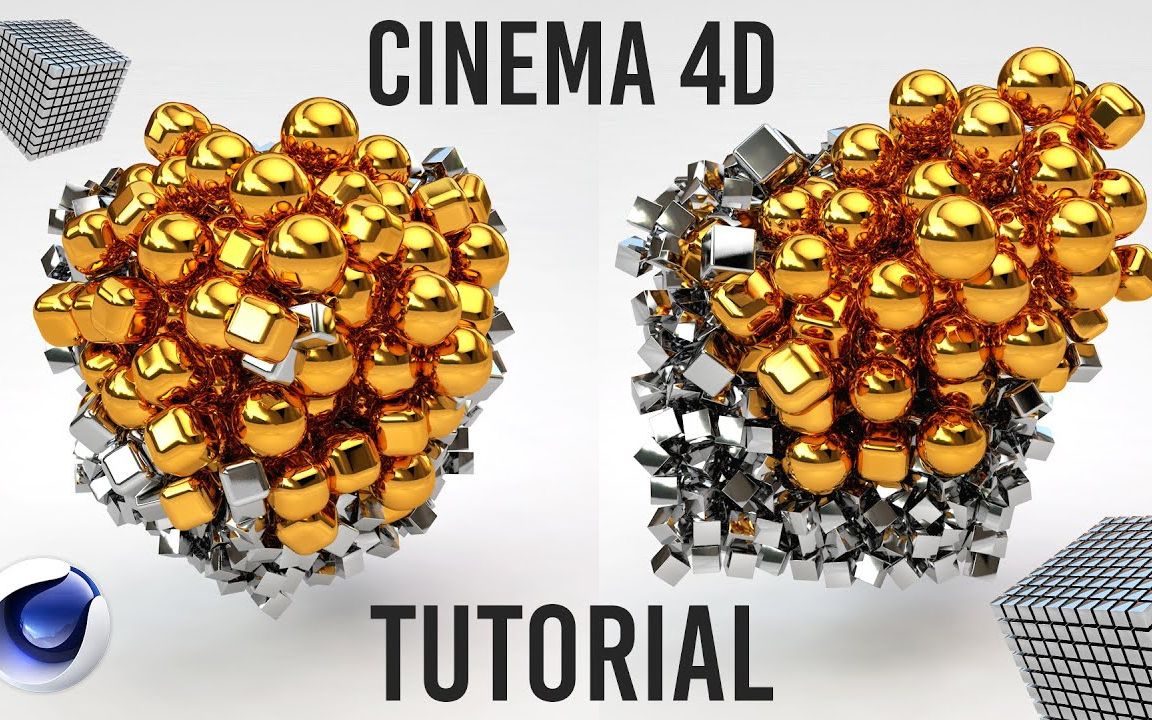 C4D R25 初级图形动画教程