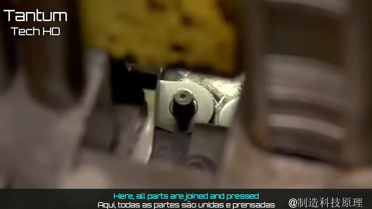 巨型传动链的惊人制造工艺和其他现代生产方法