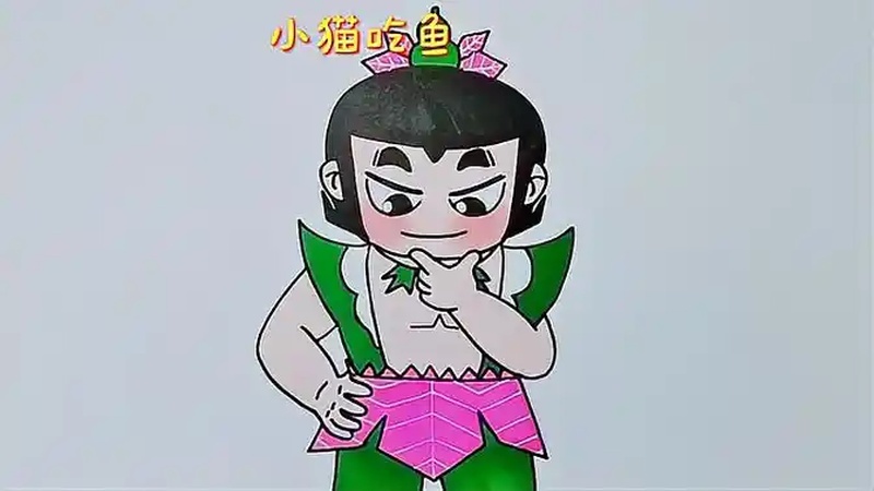 蛋糕到底应该怎么分,简笔画