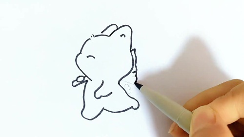 这是画的什么?可爱简笔画,小动物简笔画,少儿创意美术,儿童画