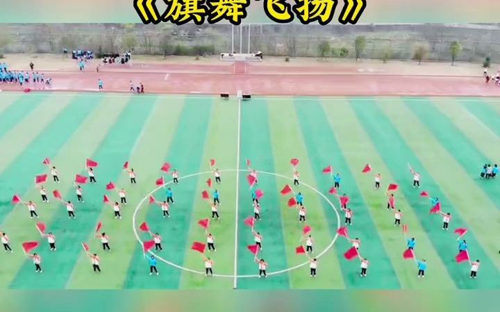 开幕式表演《旗舞飞扬》开场舞 运动会开幕式 运动会开幕式舞蹈 幼儿...