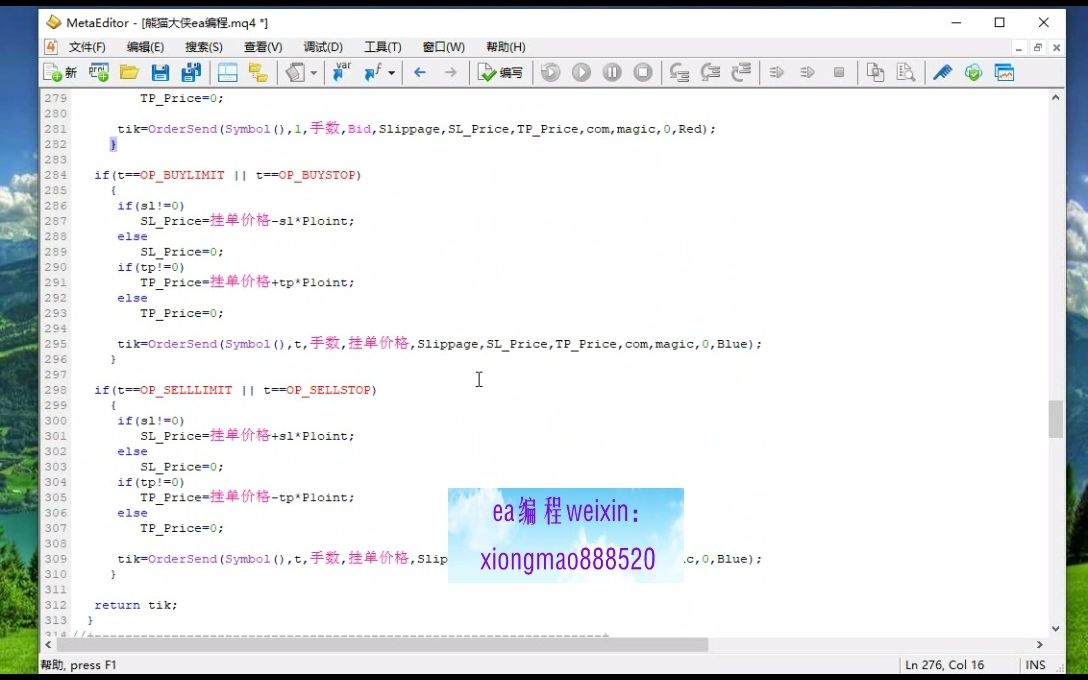 mt4的ea编程编写 挂外汇ea用的vps服务器需要怎么样的
