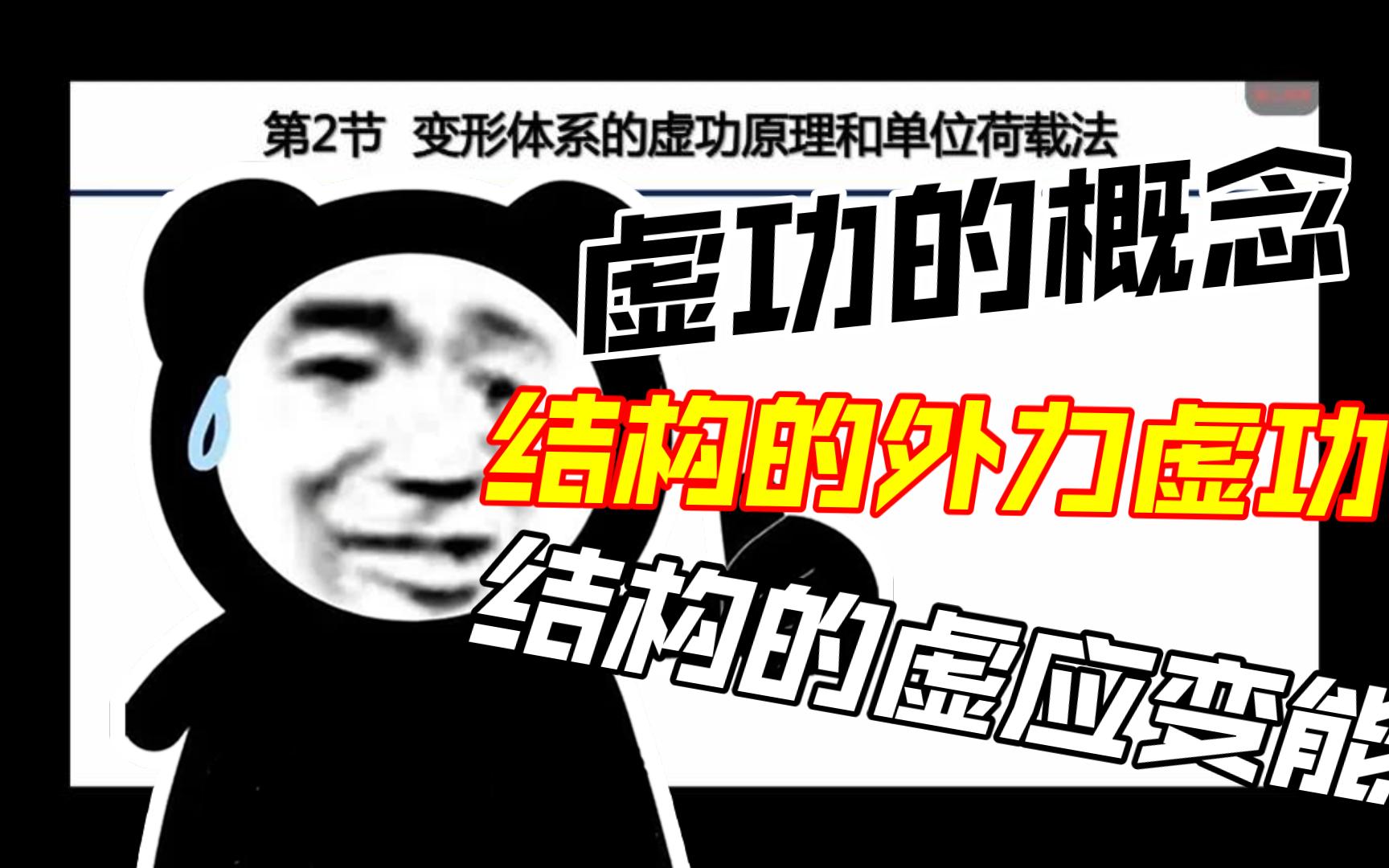 4-2-1 变形体的虚功原理和单位荷载法-虚功的概念-结构的外力虚功-...