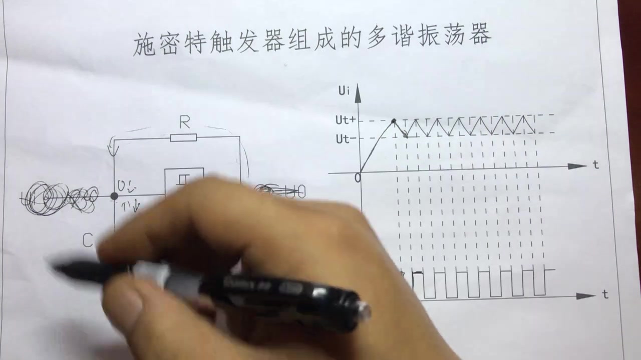 施密特也可以做多谐振荡器