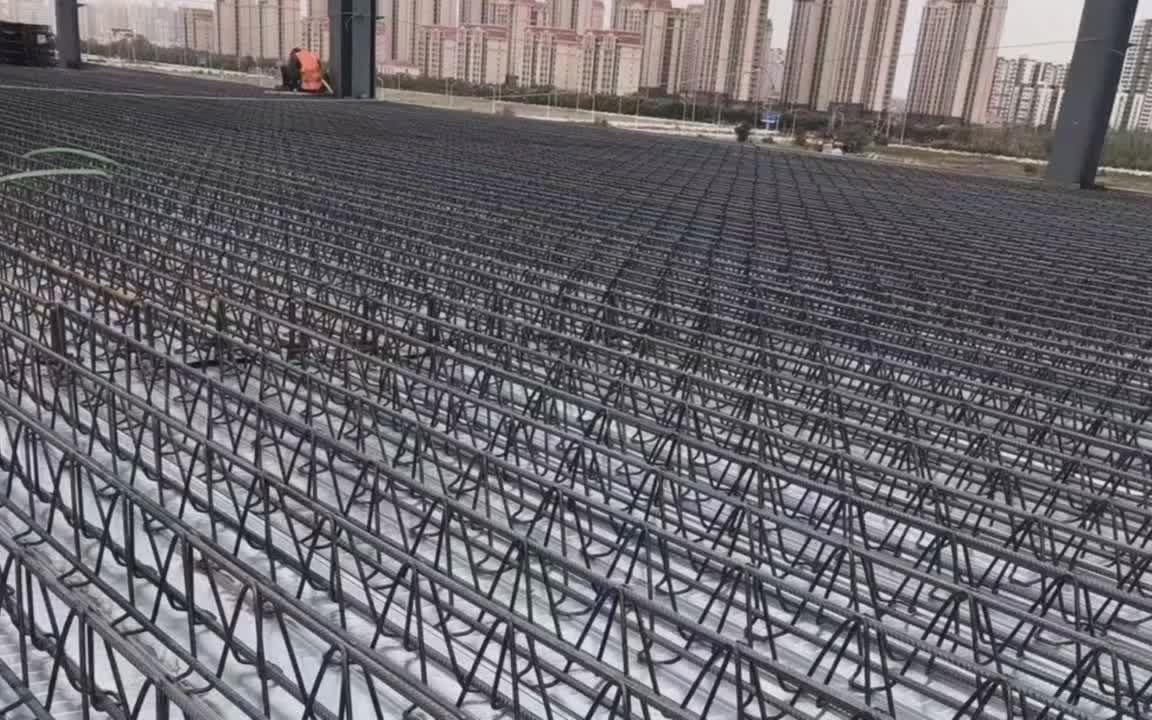 汕尾市楼承板厂家常遇见问题:钢筋桁架楼承板的钢筋放在下面还是...
