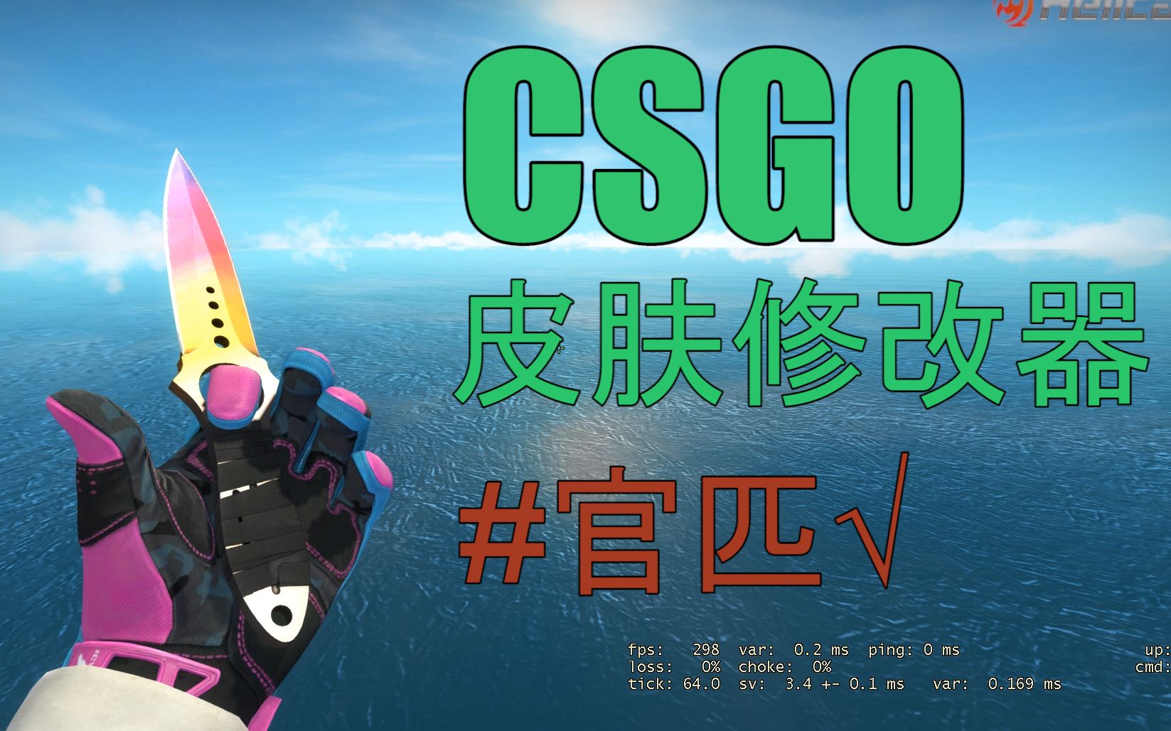 【CSGO】皮肤修改器,快来搭配属于你的枪械皮肤吧。