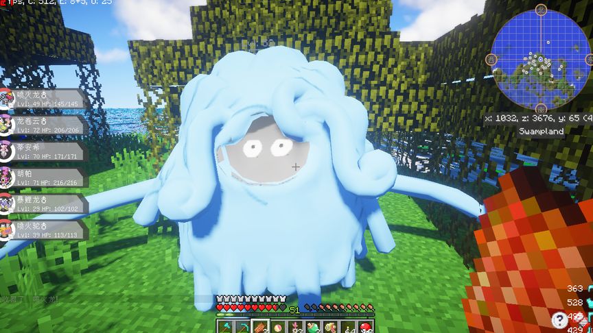 我的世界神奇宝贝超进化 第40期 刷怪平台升级就是快