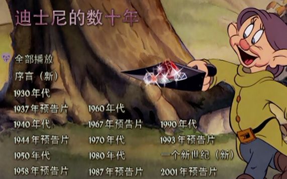 【白雪公主花絮】迪士尼的数十年 白雪公主预告合集