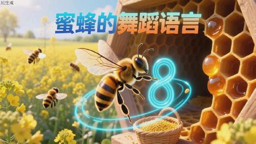 蜂群密语大破解!8字形舞蹈竟藏精准坐标,自然界的GPS超乎想象