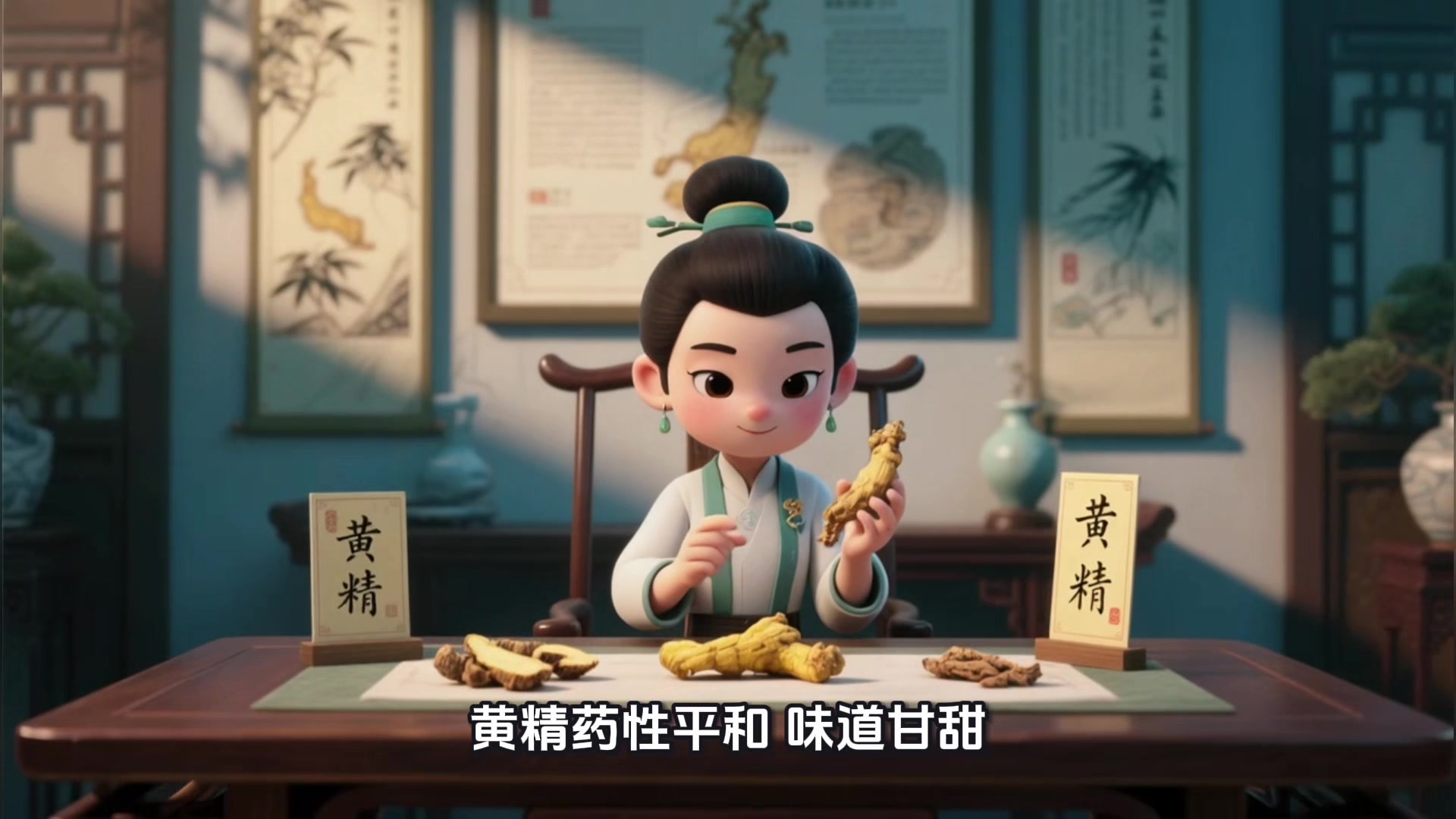 食疗养生 黄精的作用#涨知识 #食养