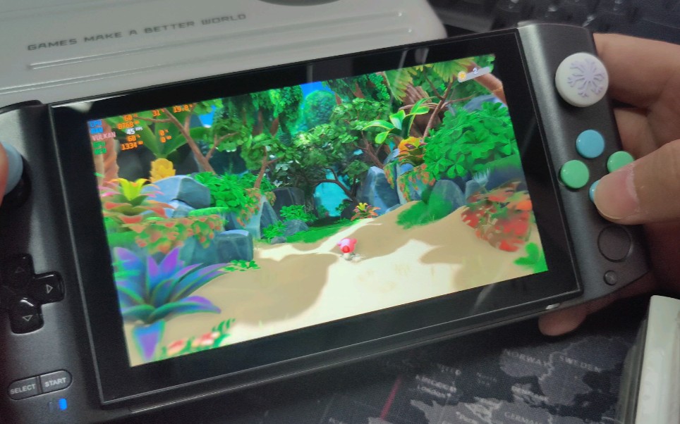 gpd win3 yuzu模拟器星之卡比探索发现