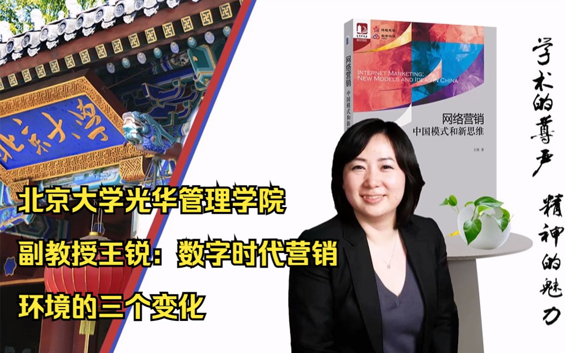 北京大学光华管理学院副教授王锐:数字时代营销环境的三个变化