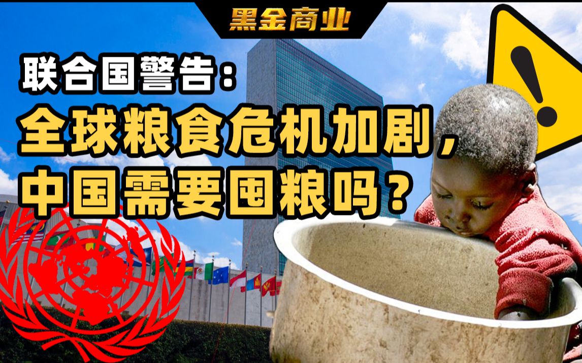 联合国警告:全球粮食危机加剧,中国需要囤粮吗?