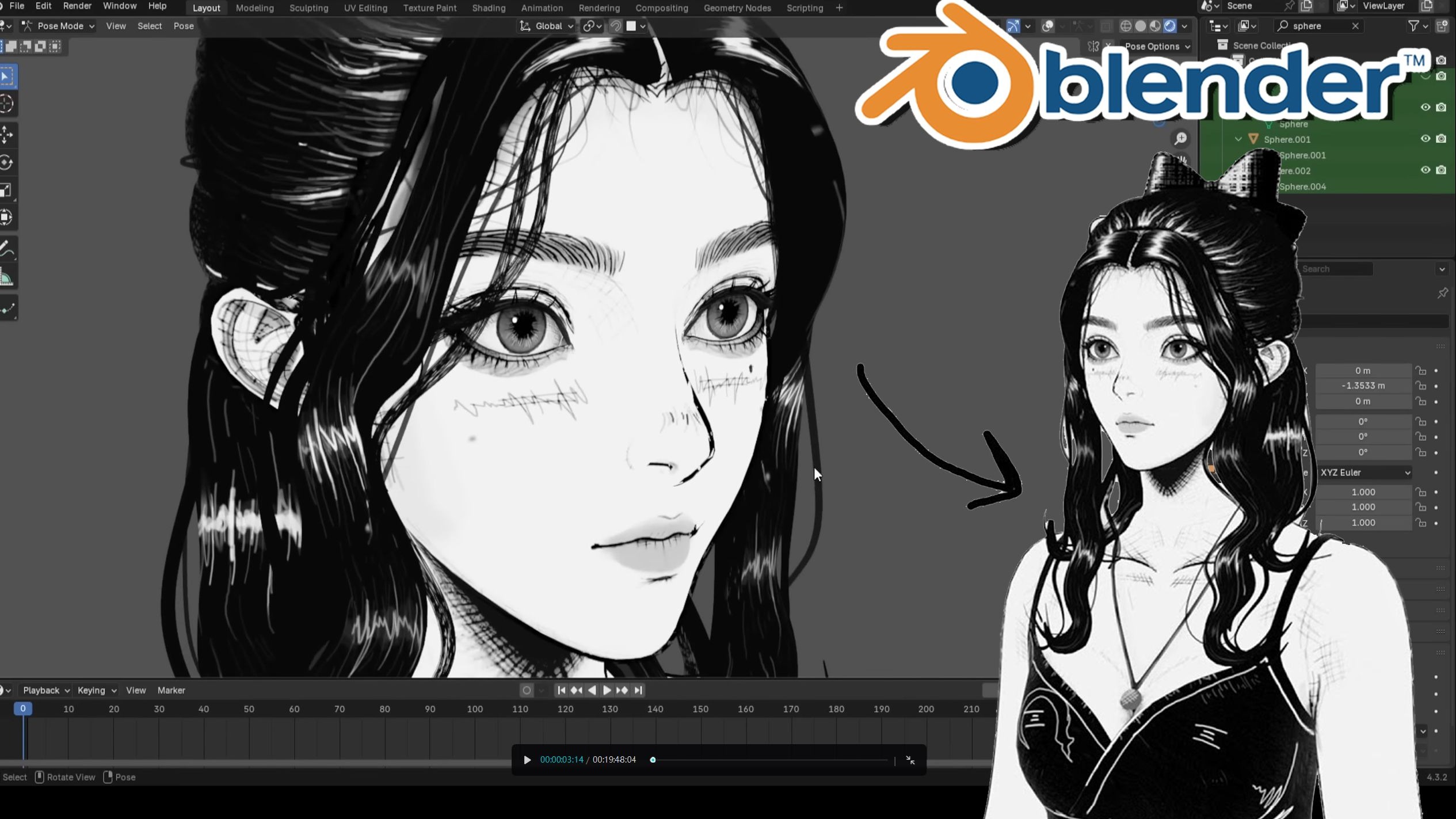这是3D?现在Blender这么牛X了么?优势太多!