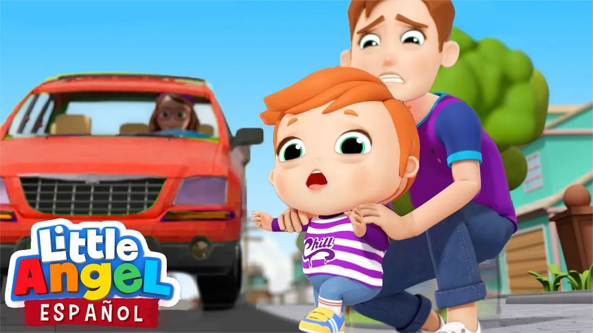 亲子益智动画:红灯停,绿灯行,宝贝们交通安全要记清~