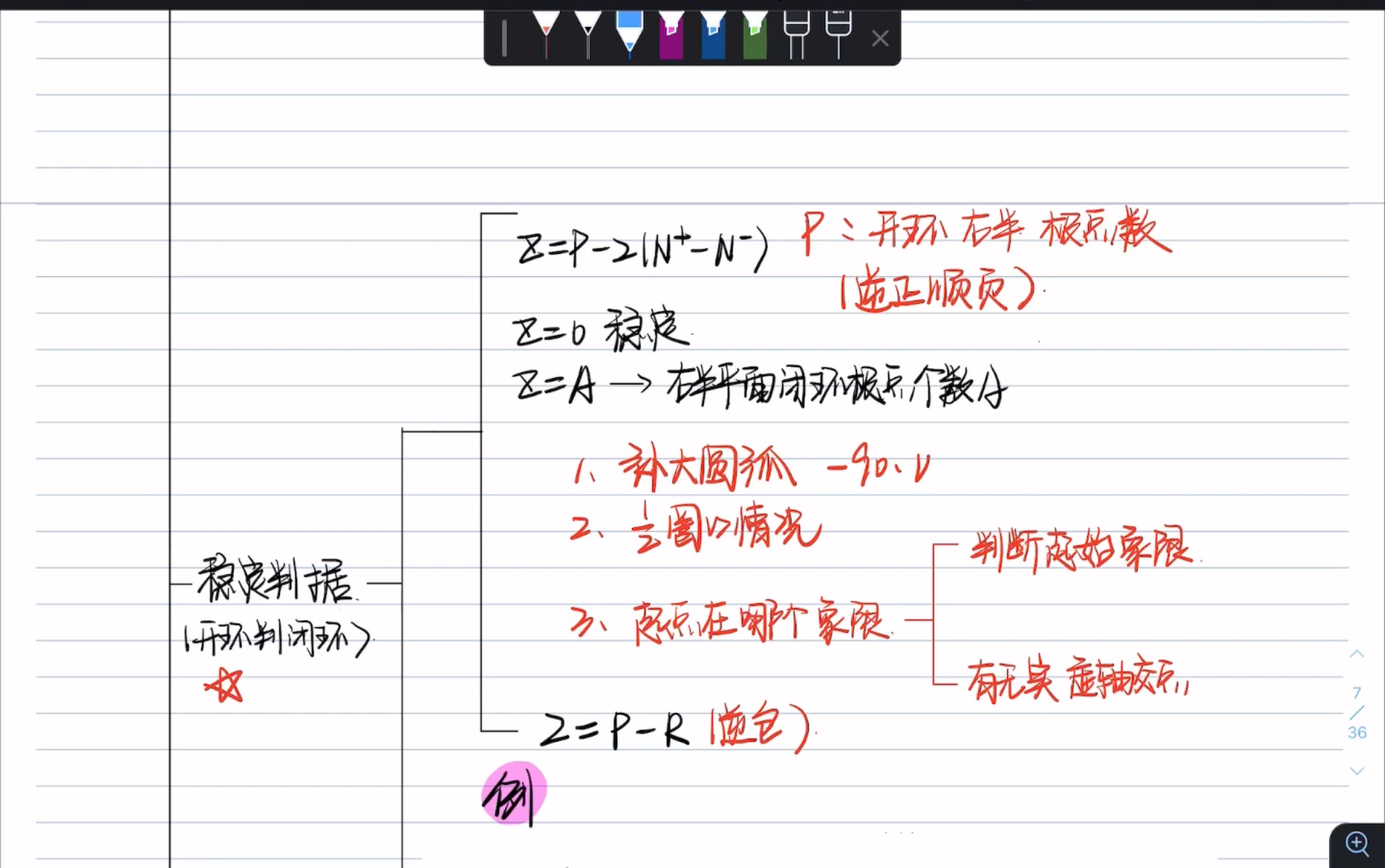 哈工大-自动控制原理-第四讲-频域分析-(3.1 奈奎斯特稳定判据)