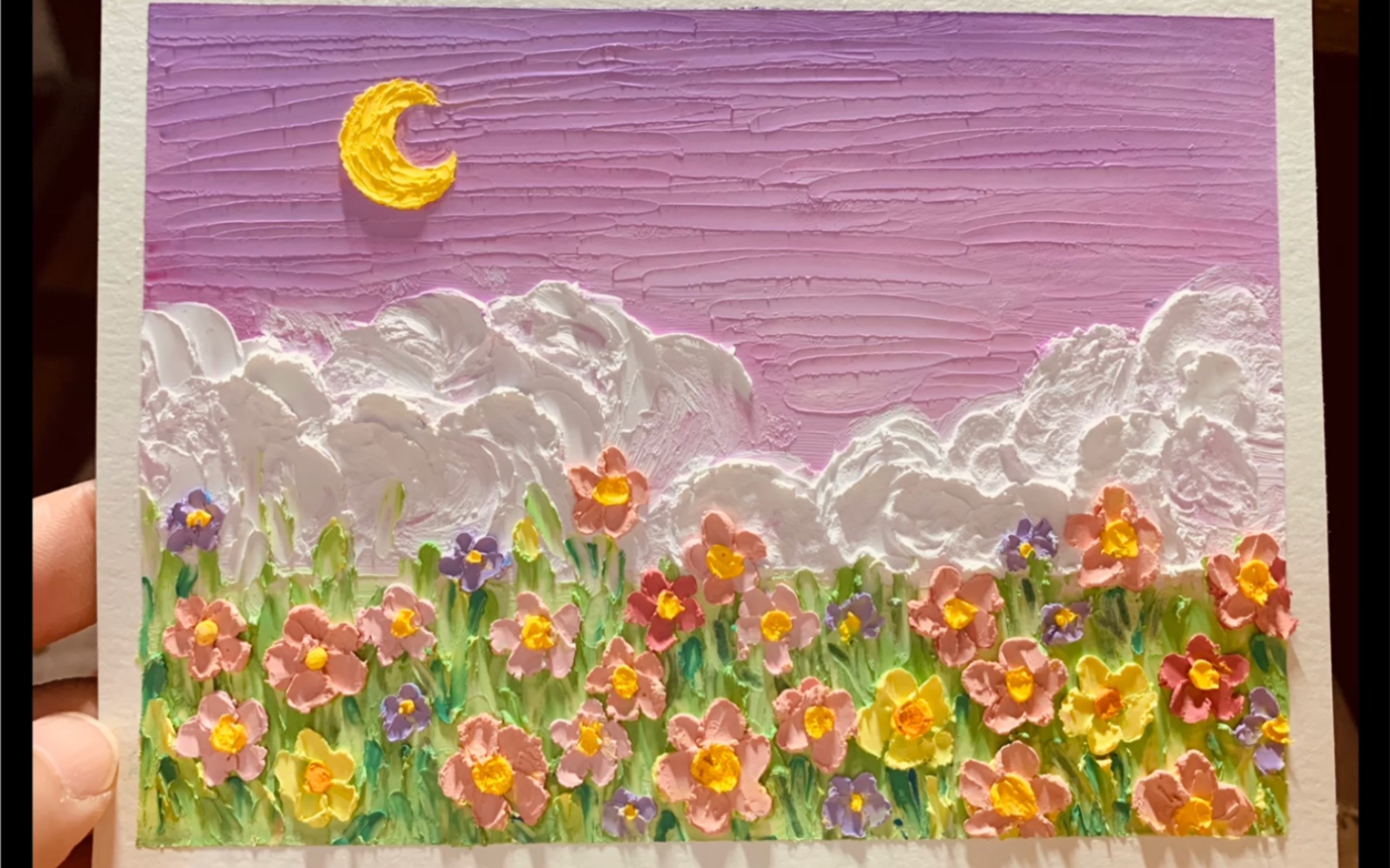 【油画棒教程】新手入门风景画,治愈不开心～一看就会系列!这个暑假...