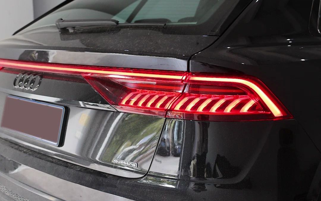 奥迪Q8升级夜视系统、激光探头、激活OLED尾灯