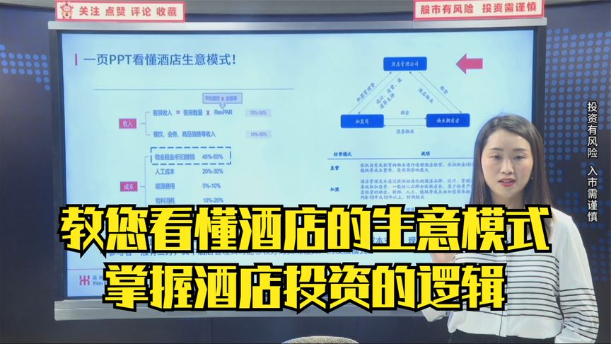 基金公司研究员教您看懂酒店行业的生意模式和投资逻辑