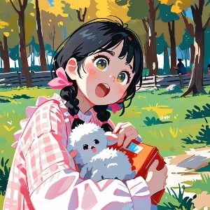 一只周圈圈 