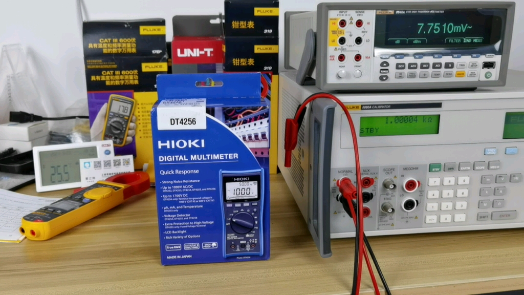 日本进口HIOKI日置DT4256真有效三位半值万用表三年质保