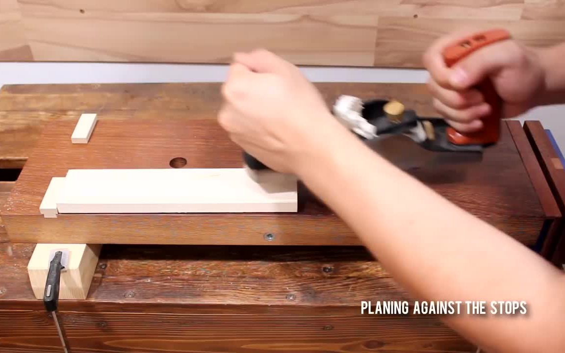 手工不插电 制作一个手工木工操作台,木工diy