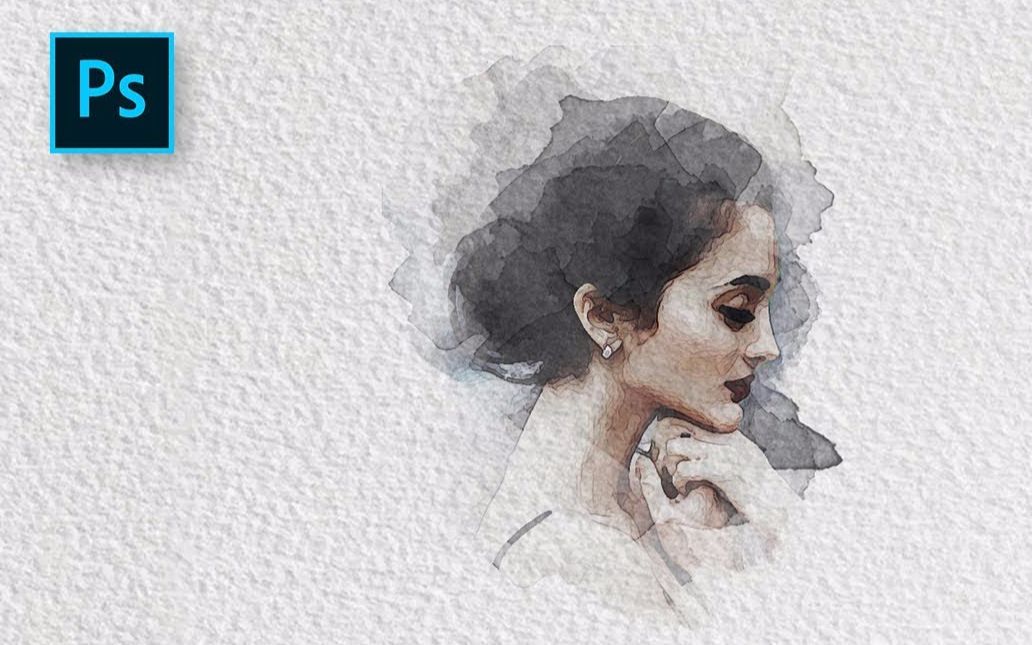 【Ps Painting】水彩画效果的图片制作