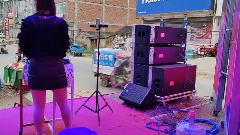 #户外音响 #舞台设备 #演出现场视频 #舞台车 #演出现场