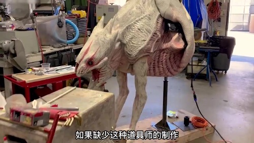 电影大片中动画的道具制作拍摄