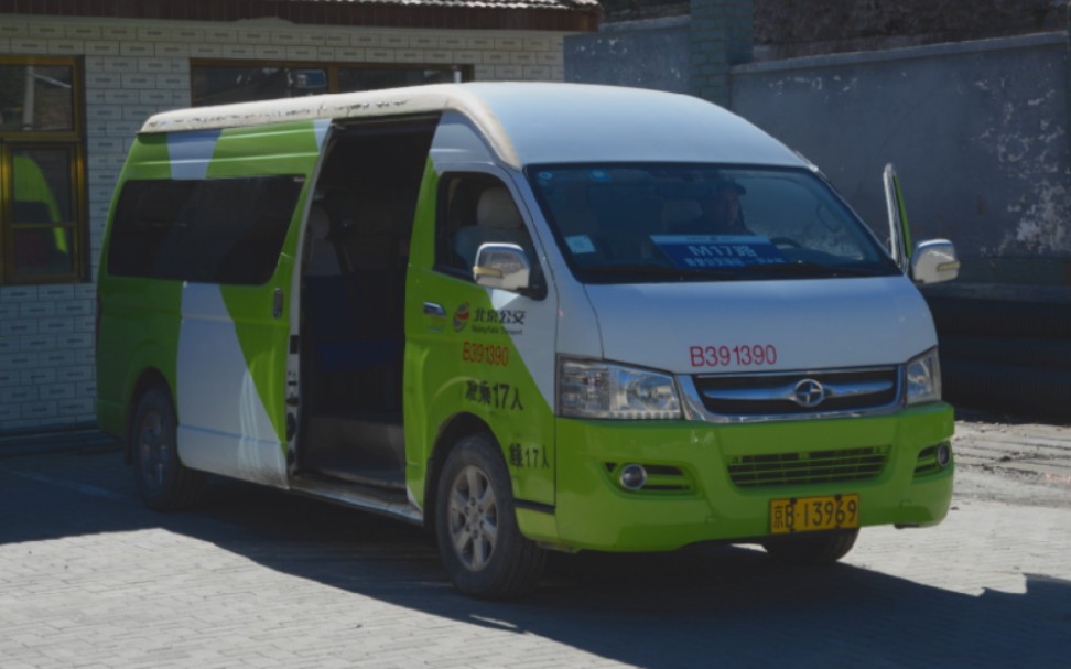 北京公交M17路九龙A6客车运行视频