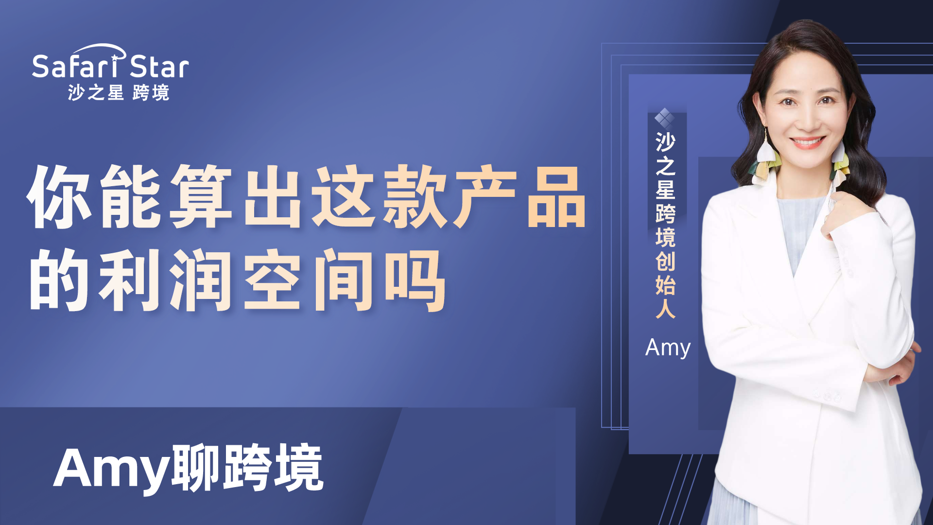 Amy聊跨境:亚马逊选品-这款产品的利润空间有多少?